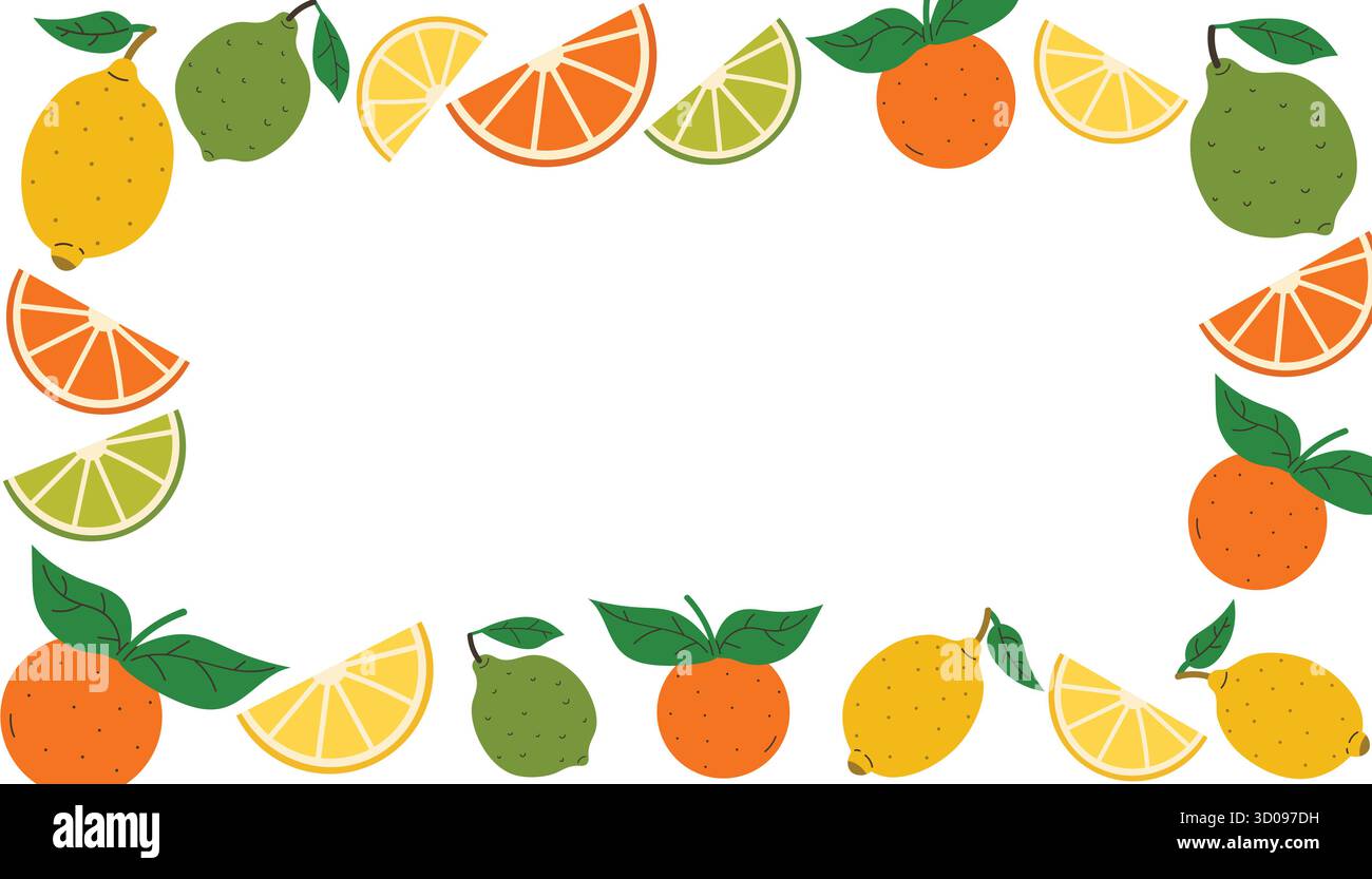 Lime lemon orange zest Stock Vector Images - Alamy