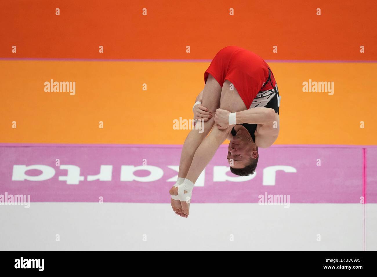 Noe Seifert of Switzerland competes in the Men's All-Around Final ...