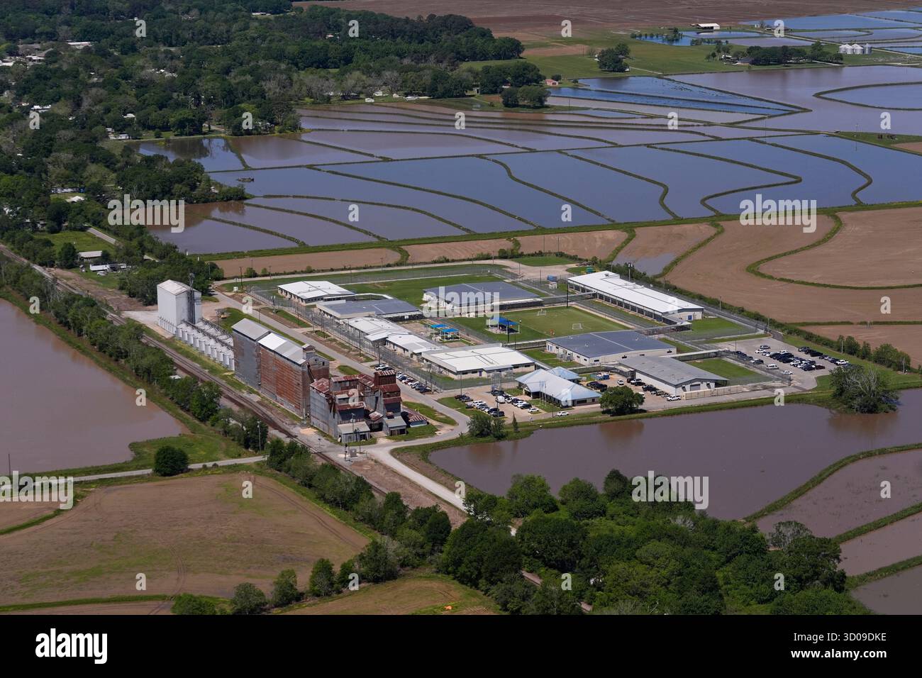 FILE - The South Louisiana ICE Processing Center is seen in this aerial ...