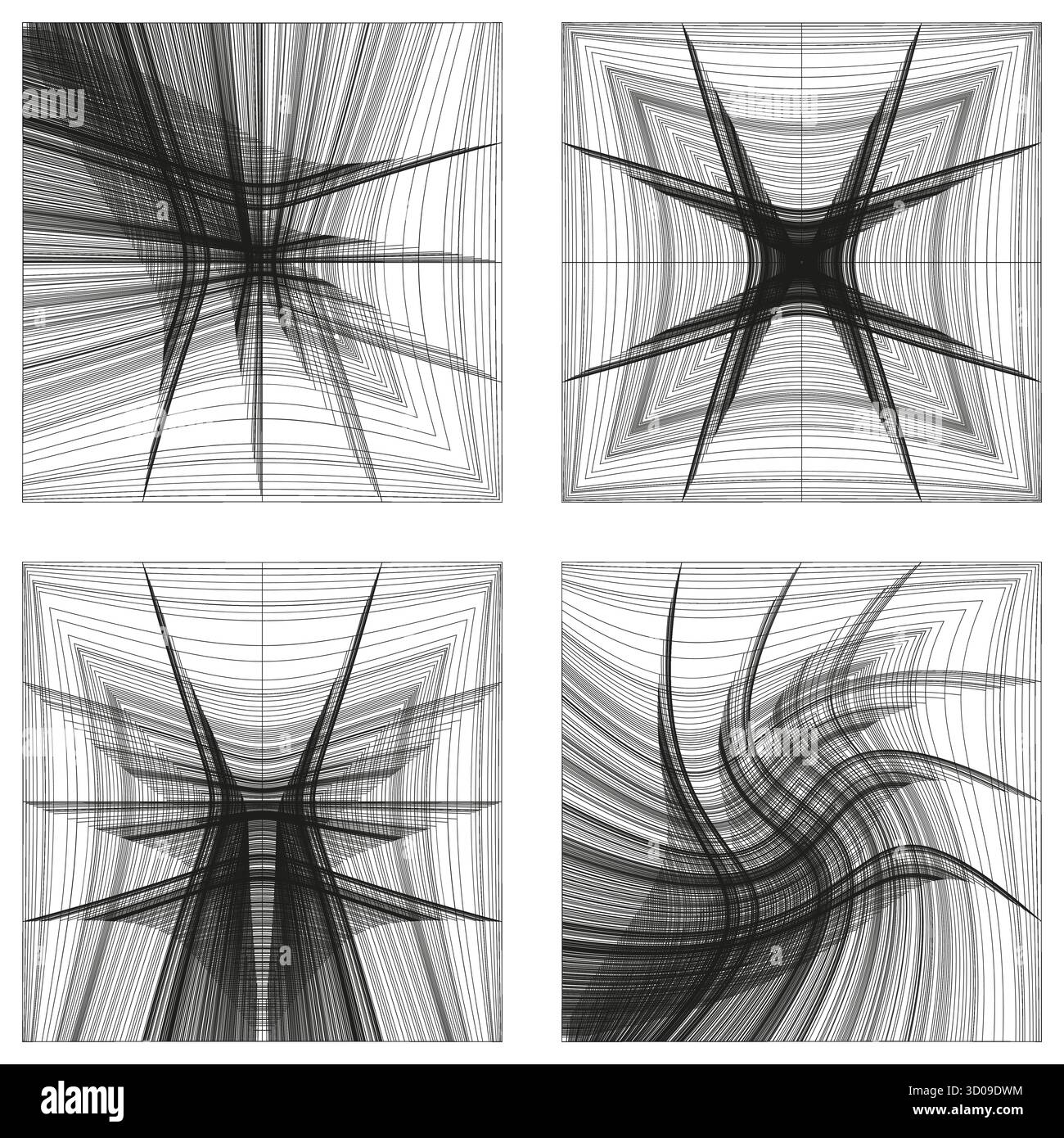 Abstract bursting graphic. Geometric star symbols. Vector motion ...