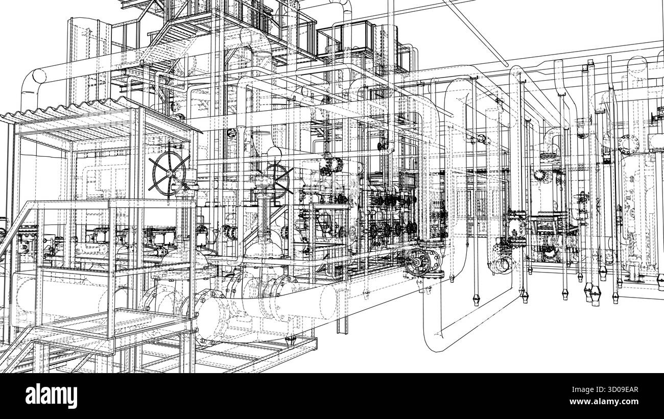 Complex process Black and White Stock Photos & Images - Alamy