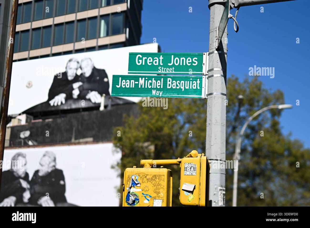 New York, USA. 21st Oct, 2025. Family members of Jean Michel Basquiat ...