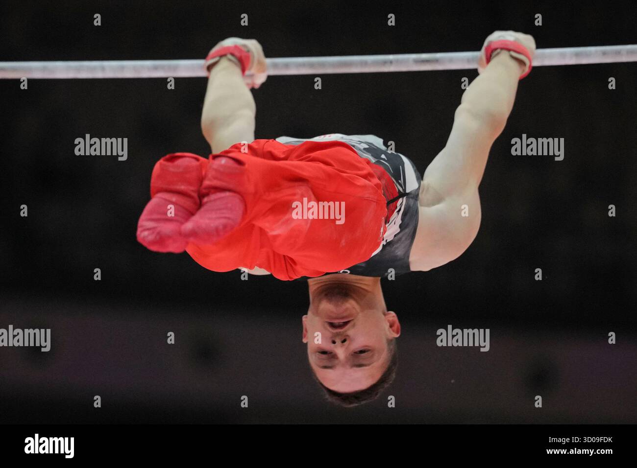 Noe Seifert of Switzerland competes in the Men's All-Around Final ...