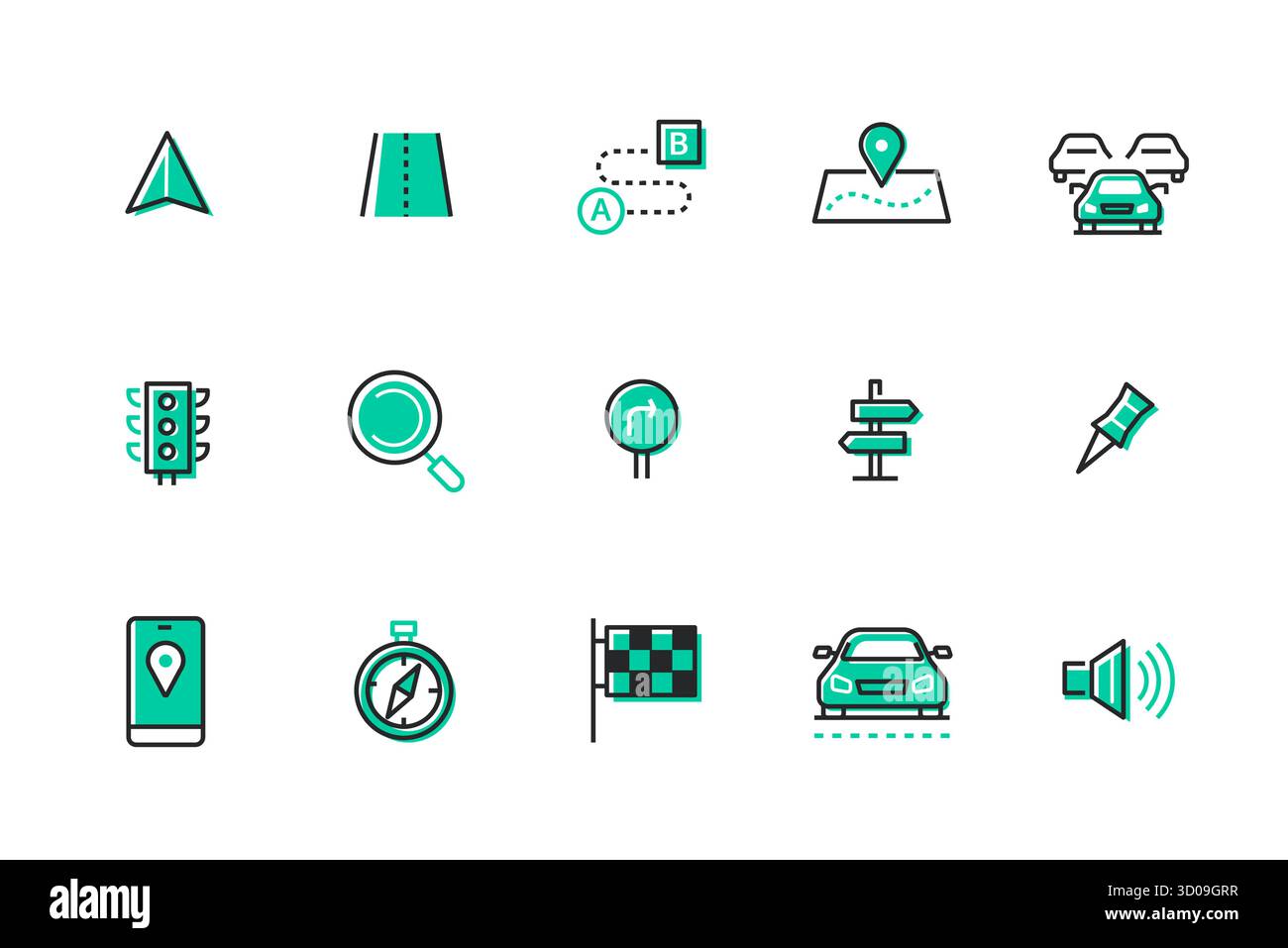 Navigation light Stock Vector Images - Alamy