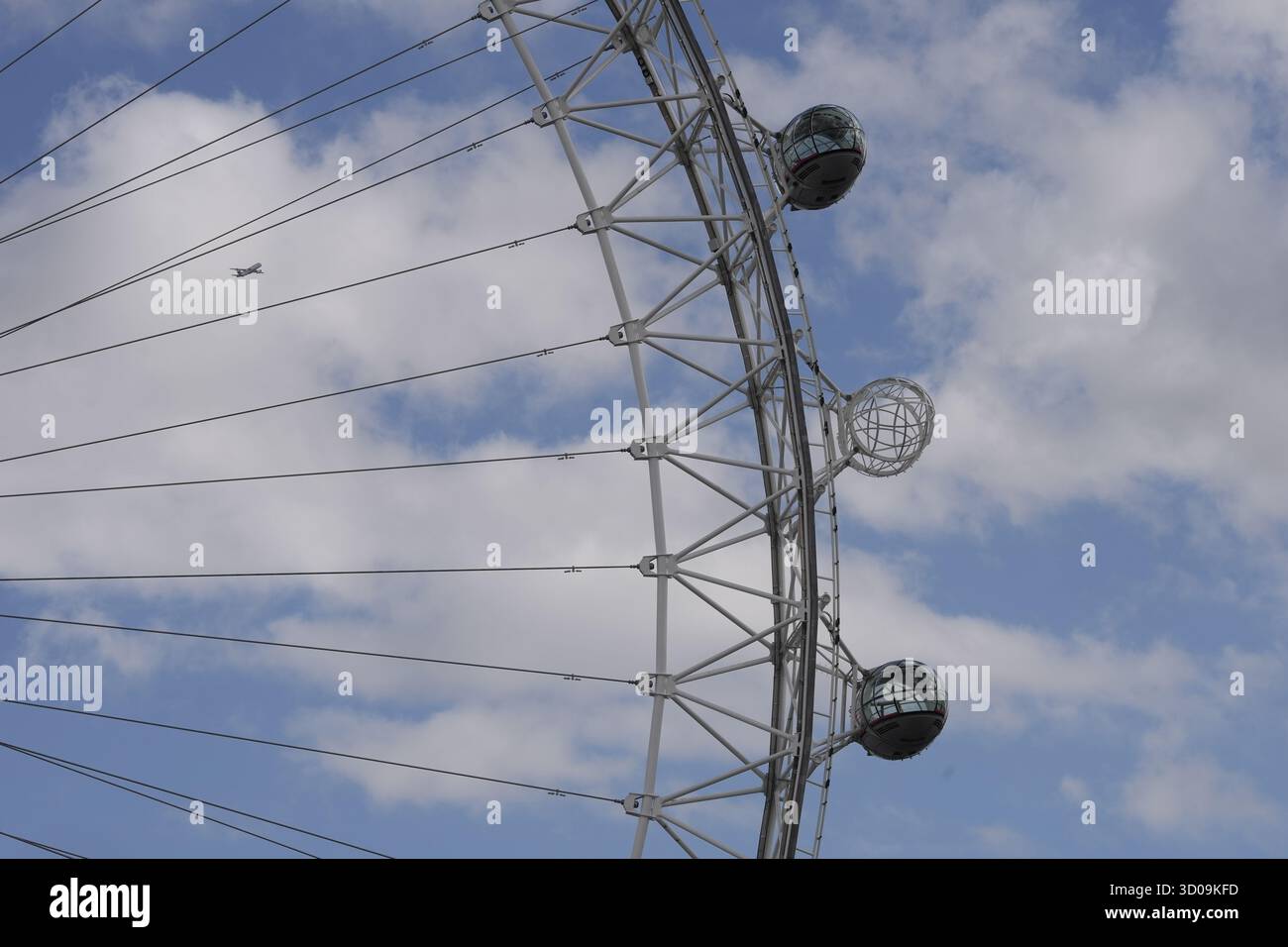EMBARGOED TO 0001 THURSDAY OCTOBER 23 A view of the London Eye as one ...