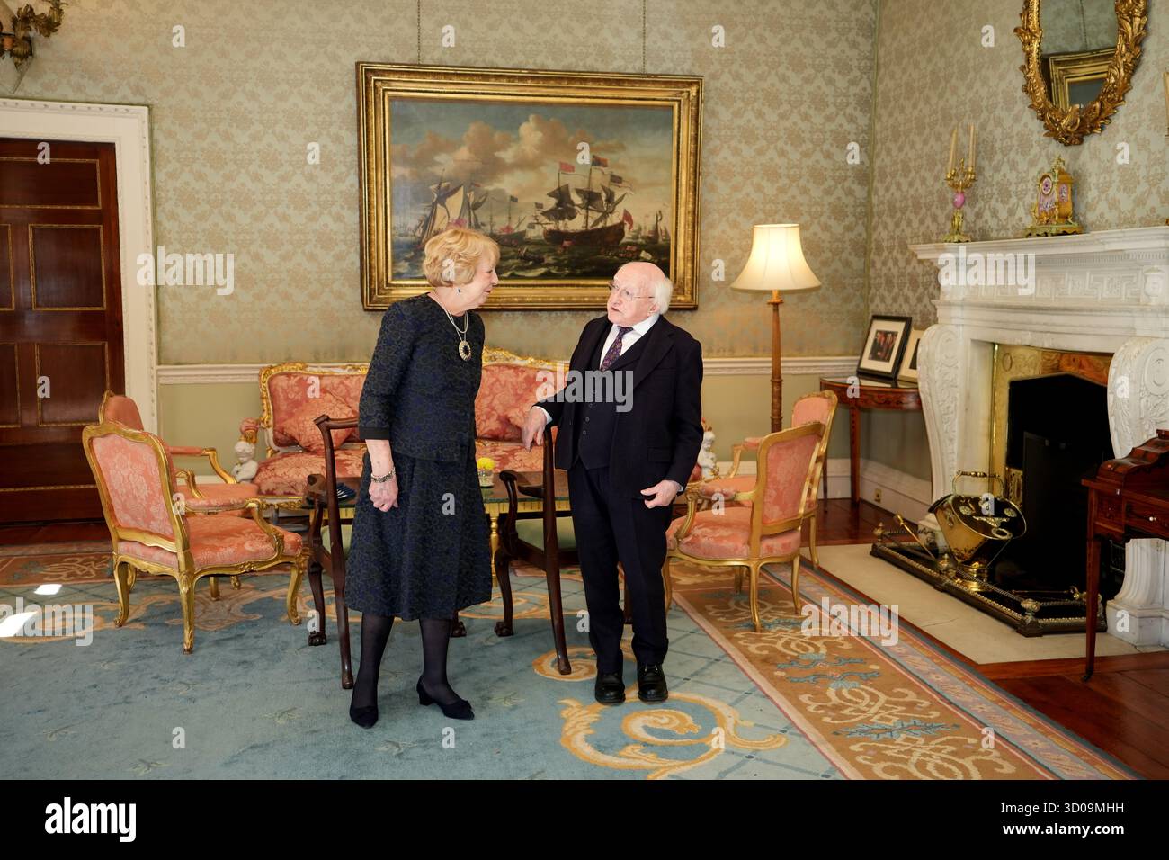 Michael d higgins and wife 2025 hi-res stock photography and images - Alamy