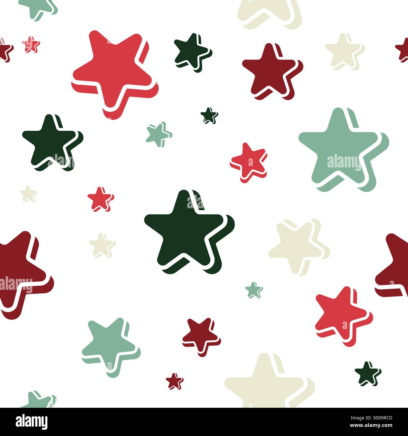 Modern star pattern Cut Out Stock Images & Pictures - Alamy