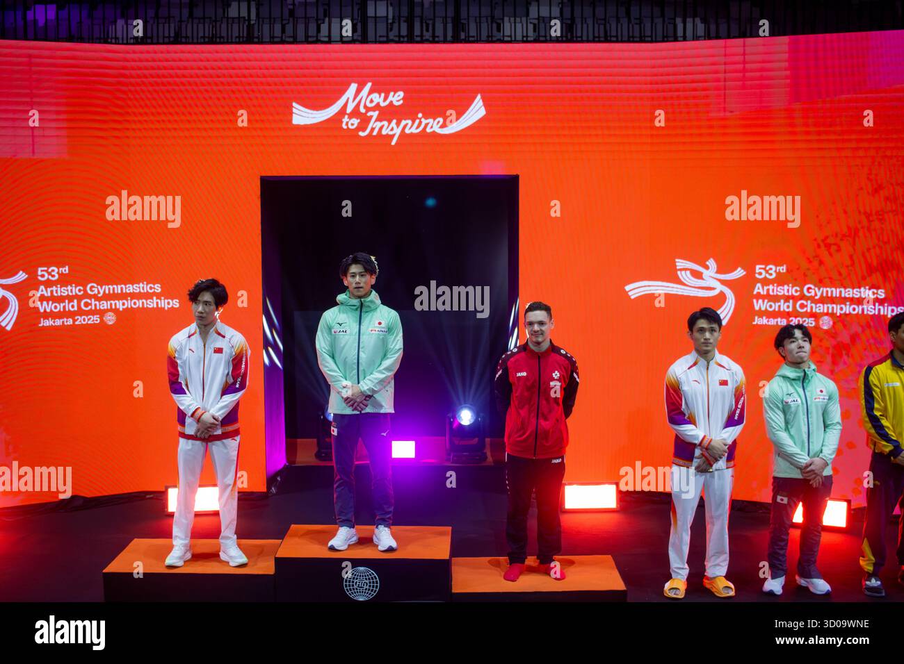 Jakarta, Indonesia, 22 October 2025 DaikiHASHIMOTO (JPN) Gold Medalist ...