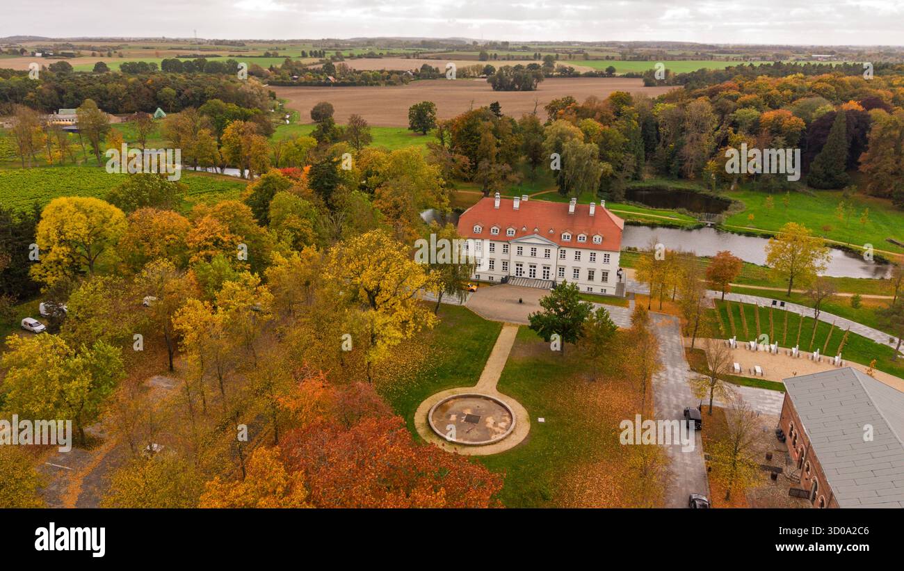 17.10.2025: Schloss Rattey Rattey Mecklenburg-Vorpommern Deutschland ...