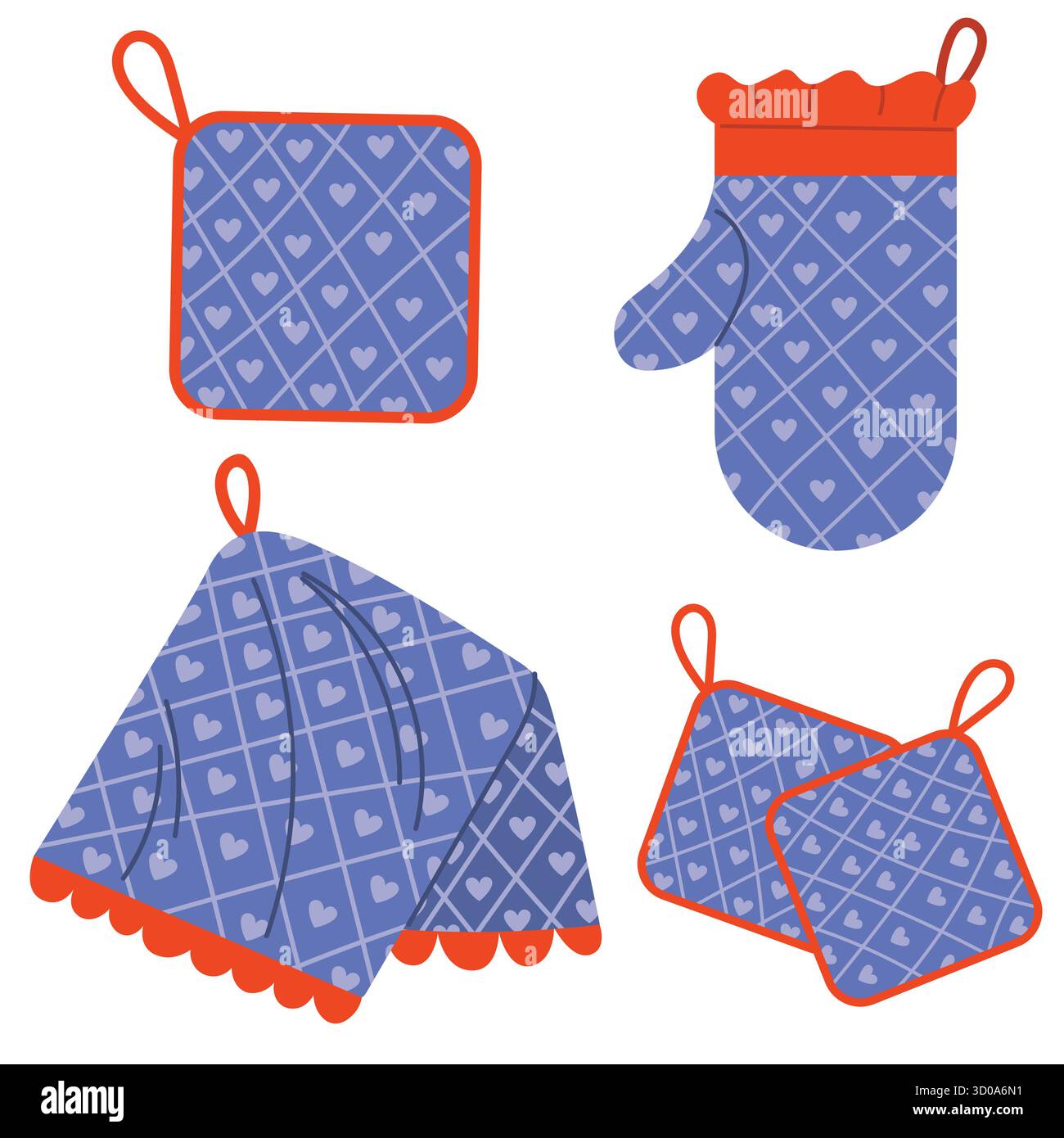 Fringe fringe blue red Cut Out Stock Images & Pictures - Alamy