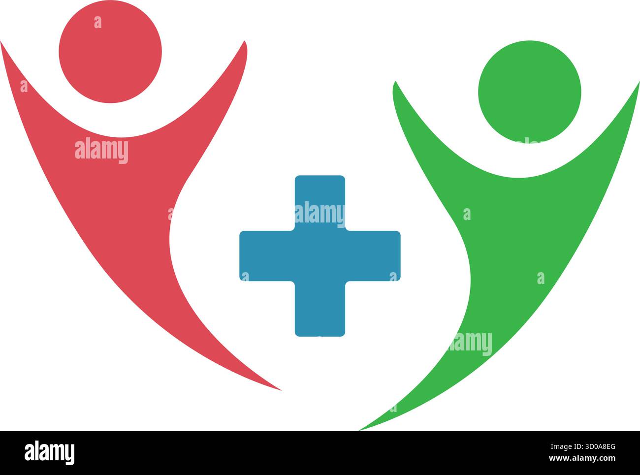 Cross leaf icon pharmacy Stock Vector Images - Alamy