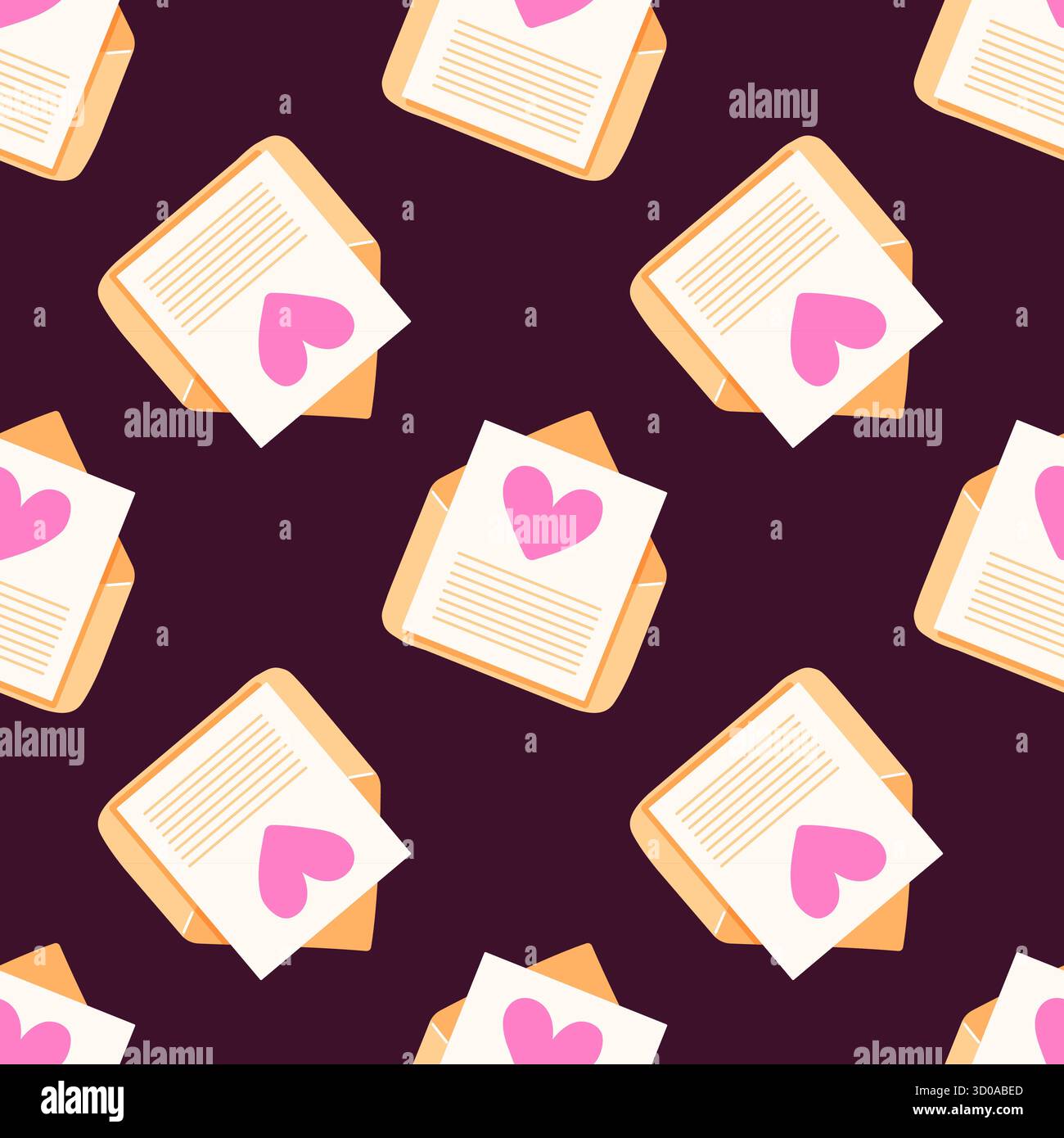 Envelope on gift wrapping Stock Vector Images - Alamy