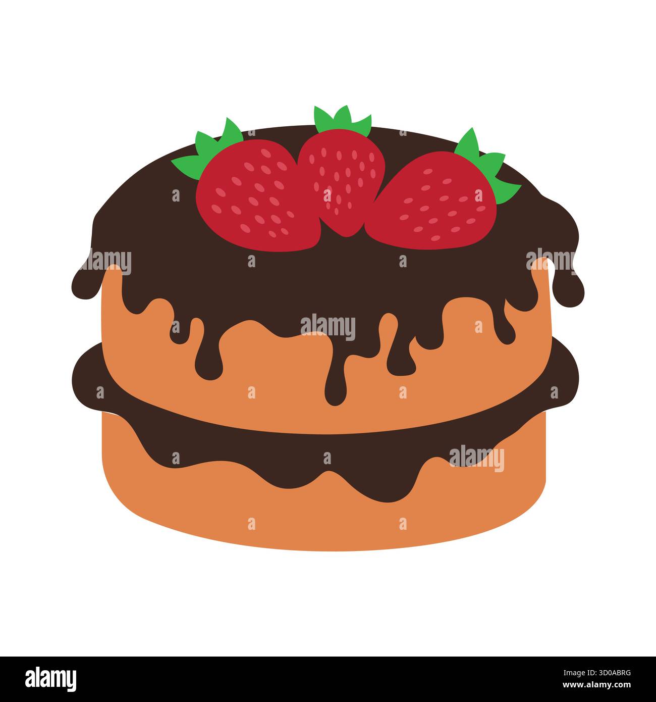 Cake icing sugar on Stock Vector Images - Alamy