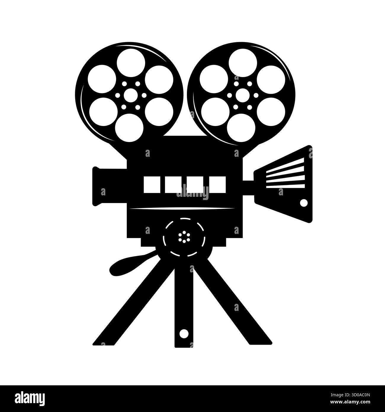Cinema camera old Black and White Stock Photos & Images - Alamy