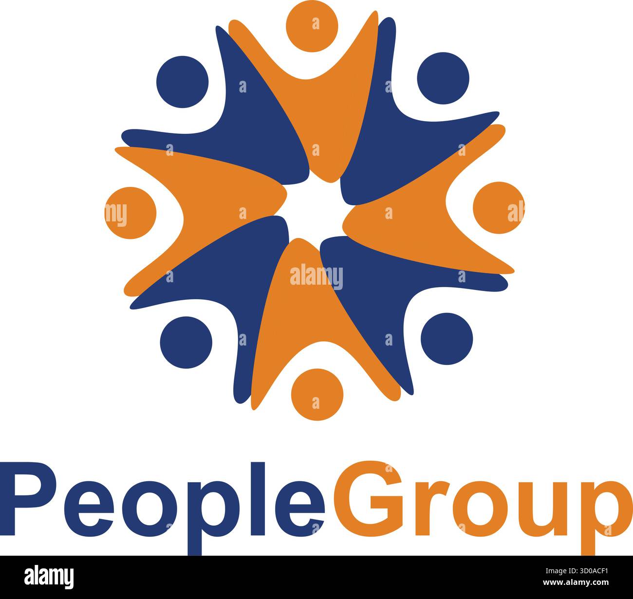 Teamwork discussion business people Stock Vector Images - Alamy