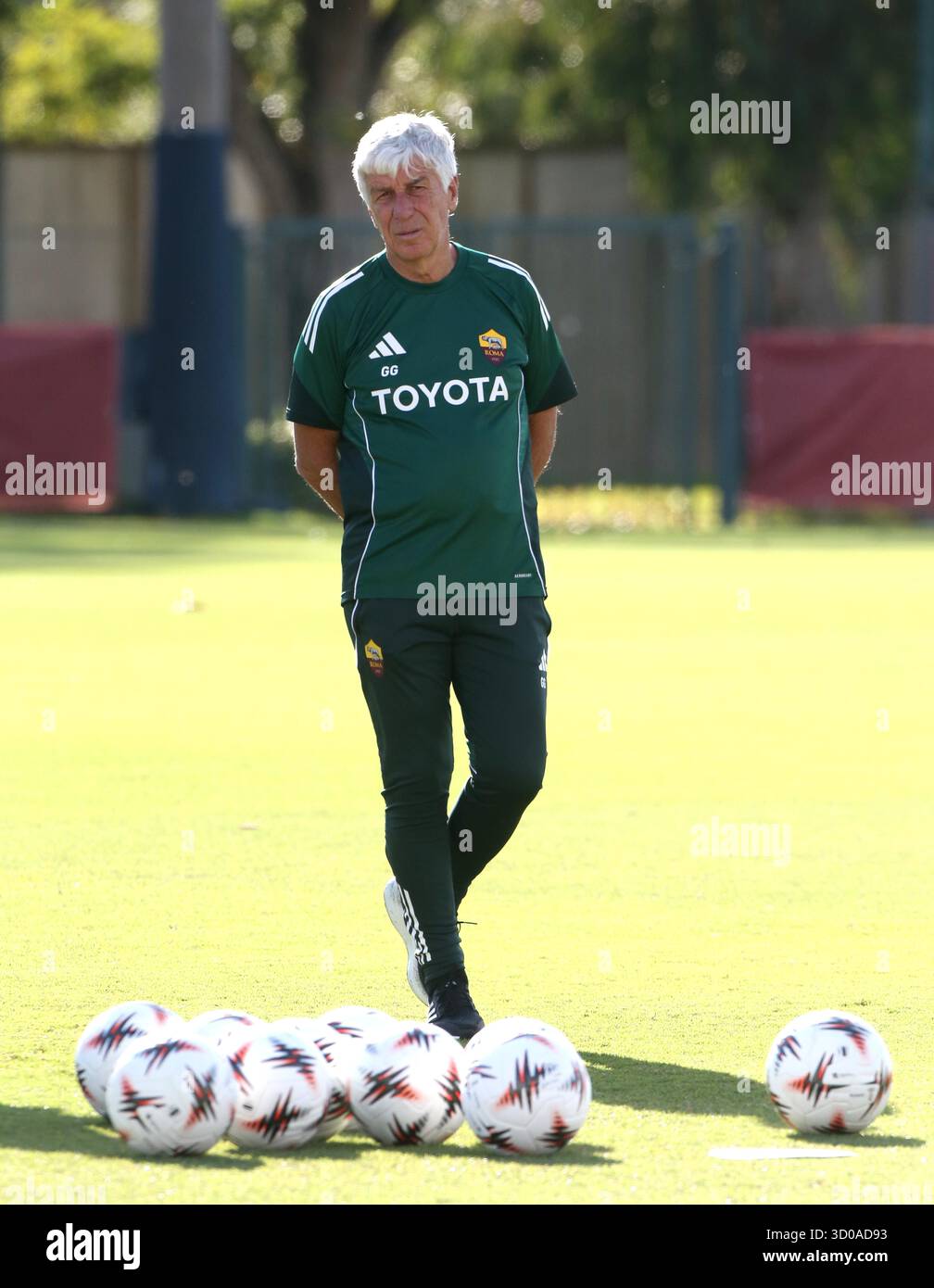 Rome, Italy. 22nd Oct, 2025. 22-10-2025 Allenamenti Roma vigilia di ...