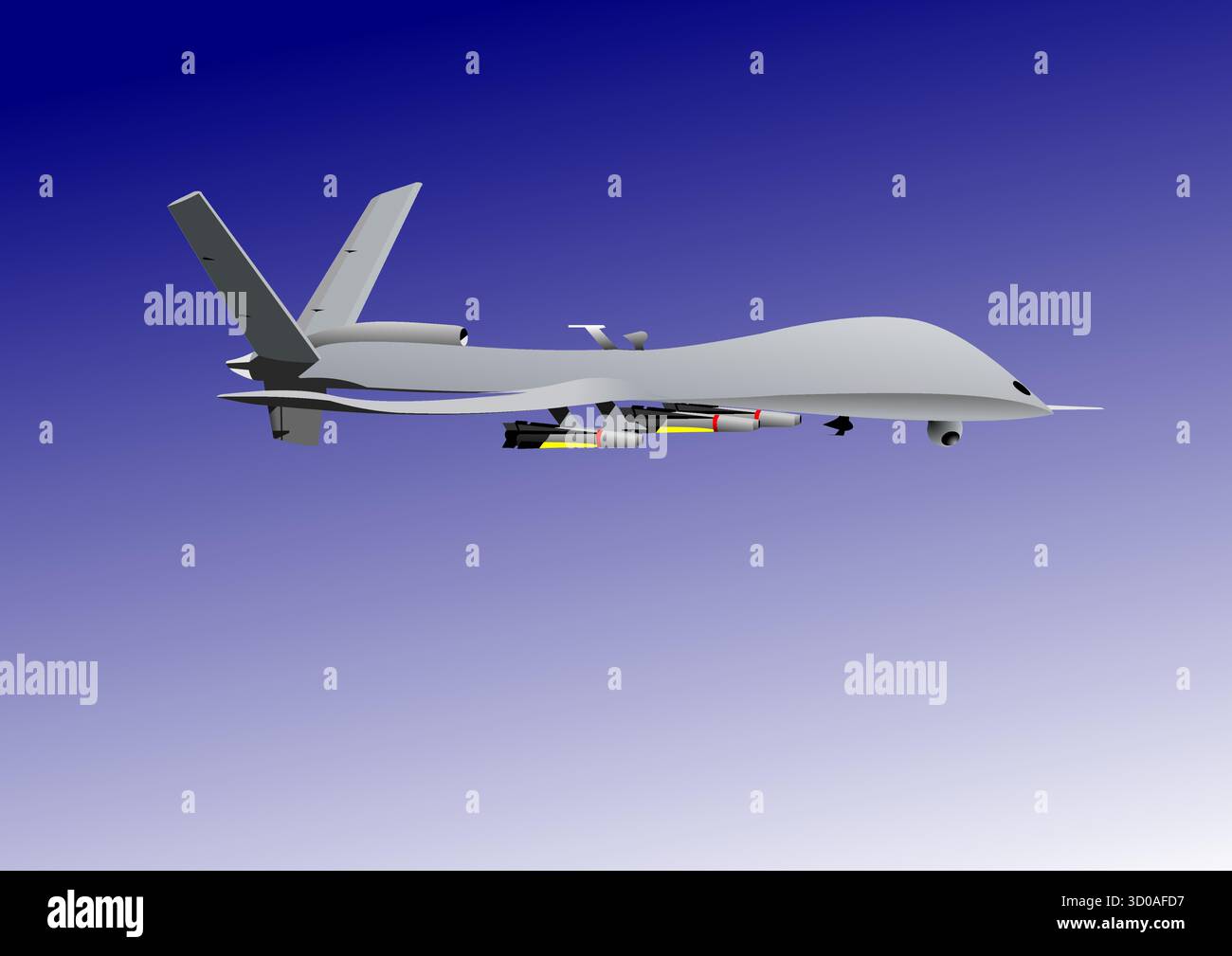 Unmanned aerial vehicle aircraft Stock Vector Images - Alamy