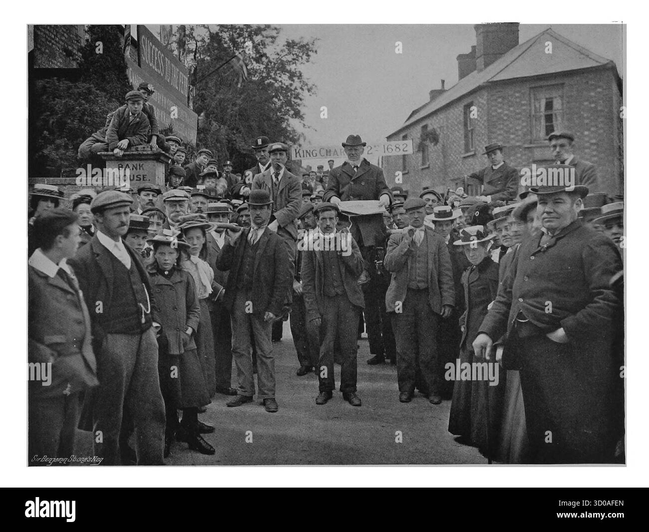 Corby Pole Fair, The Chairman, With The Charter. Corby, In ...