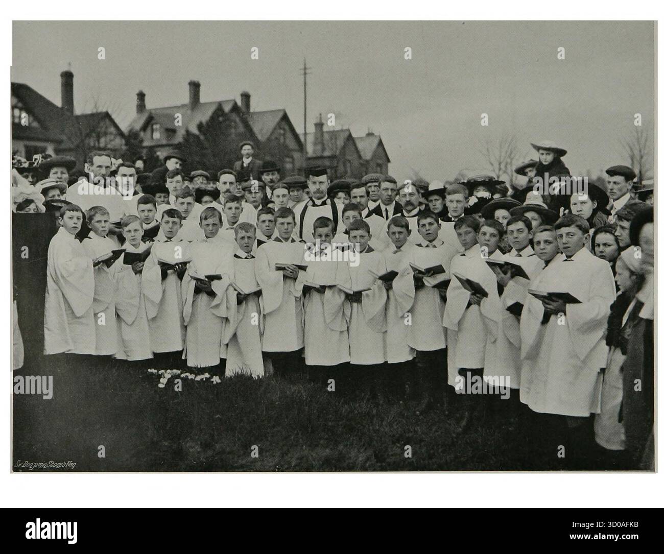 A Graveside Easter Service. vintage archive photograph of Festivals ...