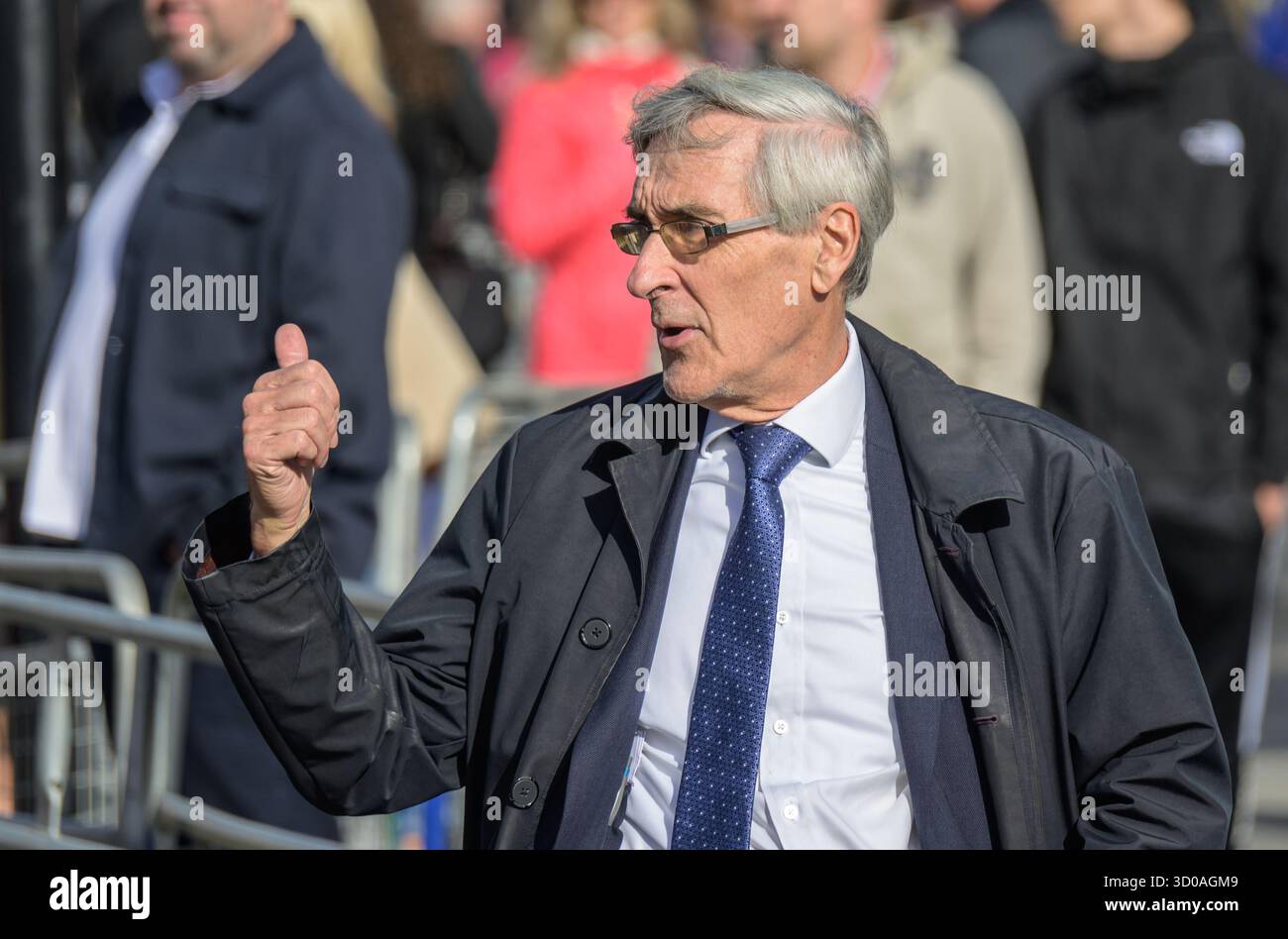 London, UK. 22nd October 2025. Sir John Redwood, former Conservative MP ...
