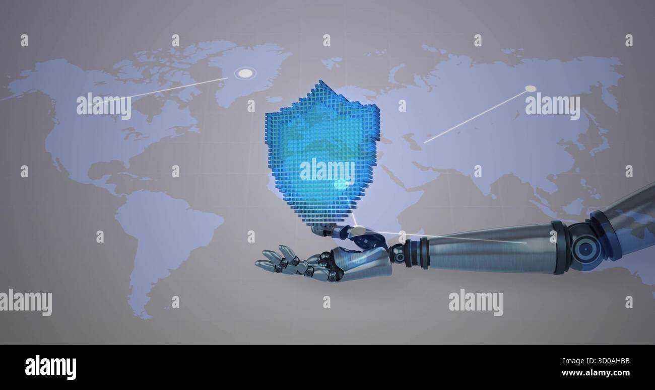 Extending metallic robotic arm hi-res stock photography and images - Alamy