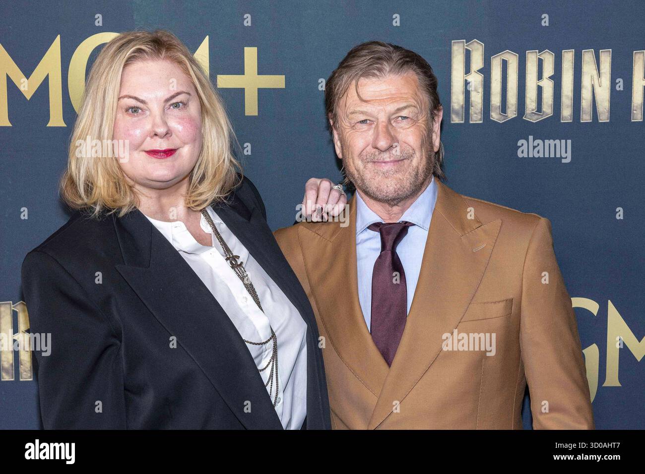 21 October 2025 - Culver City, California - Sean Bean, Ashley Moore ...
