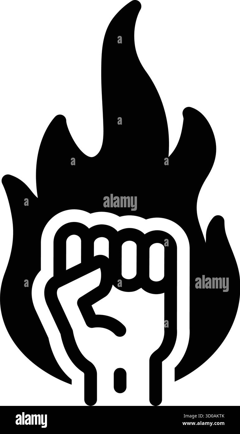 Icon for fire spirit, fire Stock Vector Image & Art - Alamy