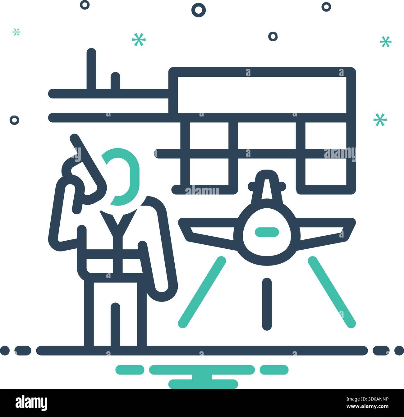 Aviation operations Cut Out Stock Images & Pictures - Alamy