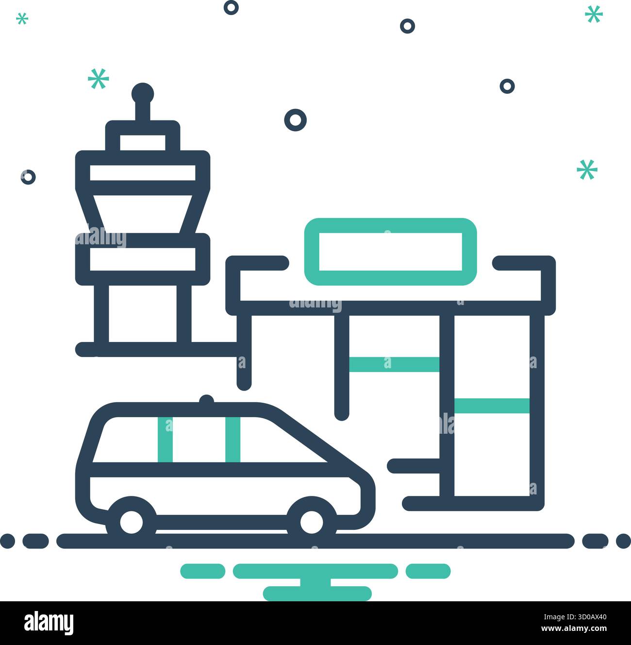 Airport shuttle Cut Out Stock Images & Pictures - Alamy