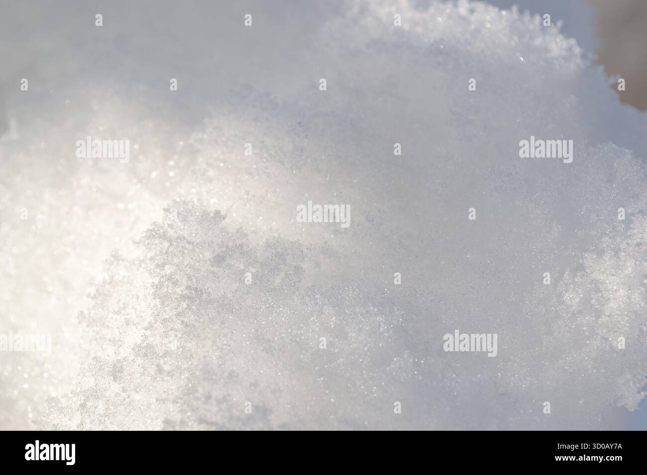 Snow Texture in Soft Winter Sunlight Stock Photo - Alamy