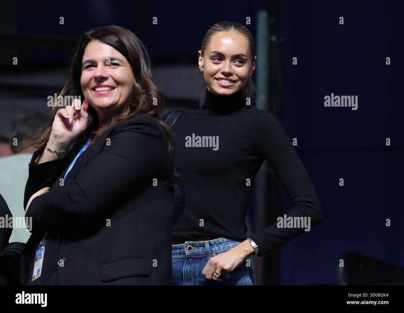 Tennis, ERSTE BANK OPEN 2025 Fabienne Benoit, Laila Hasanovic, Vienna ...