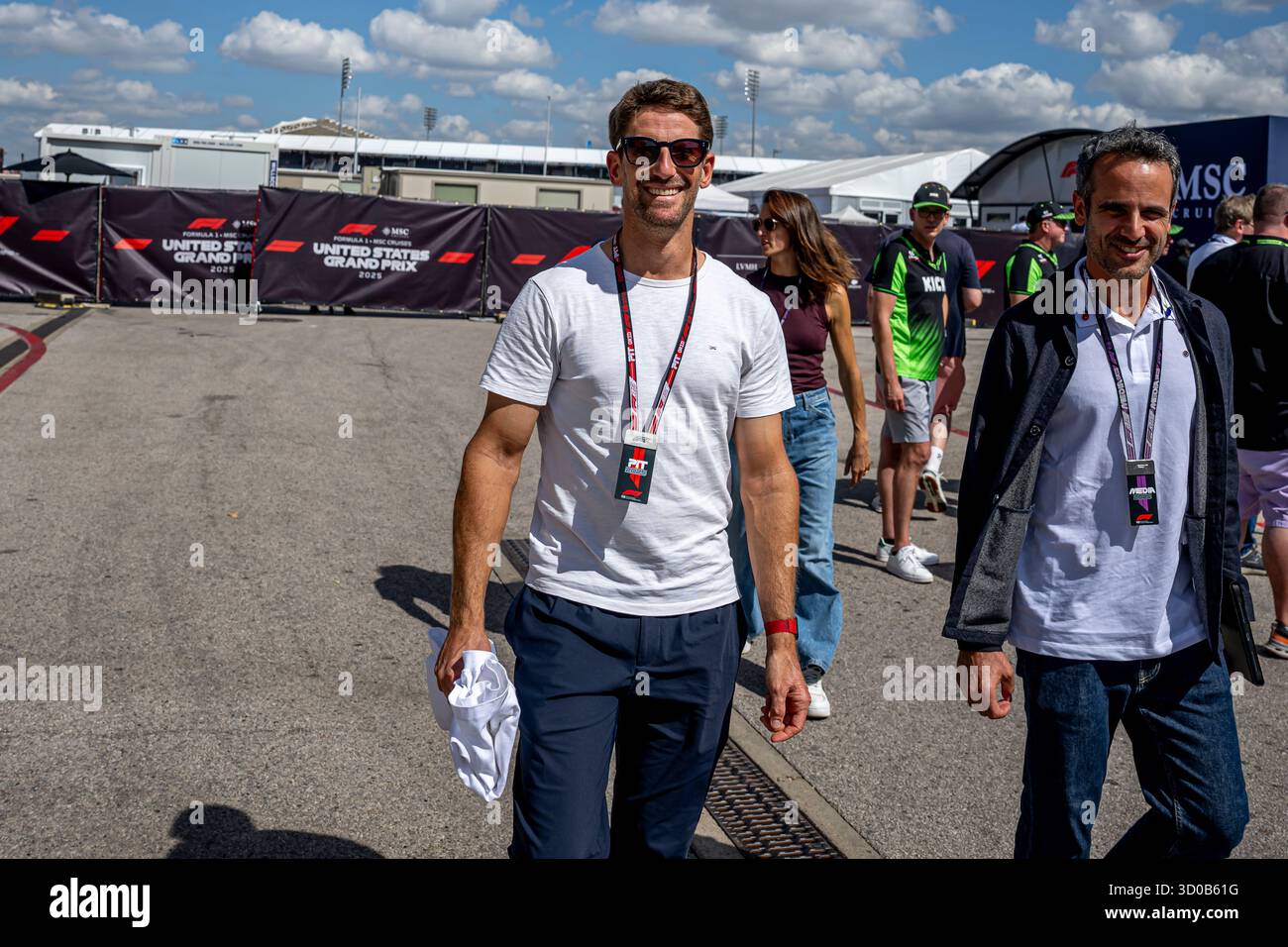 Austin, Texas, United States, 17 Oct 2025, Romain Grosjean, former ...