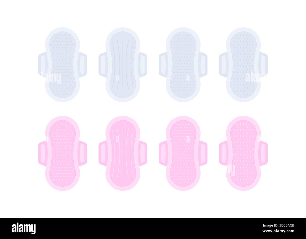 Sanitary pads female Stock Vector Images - Alamy