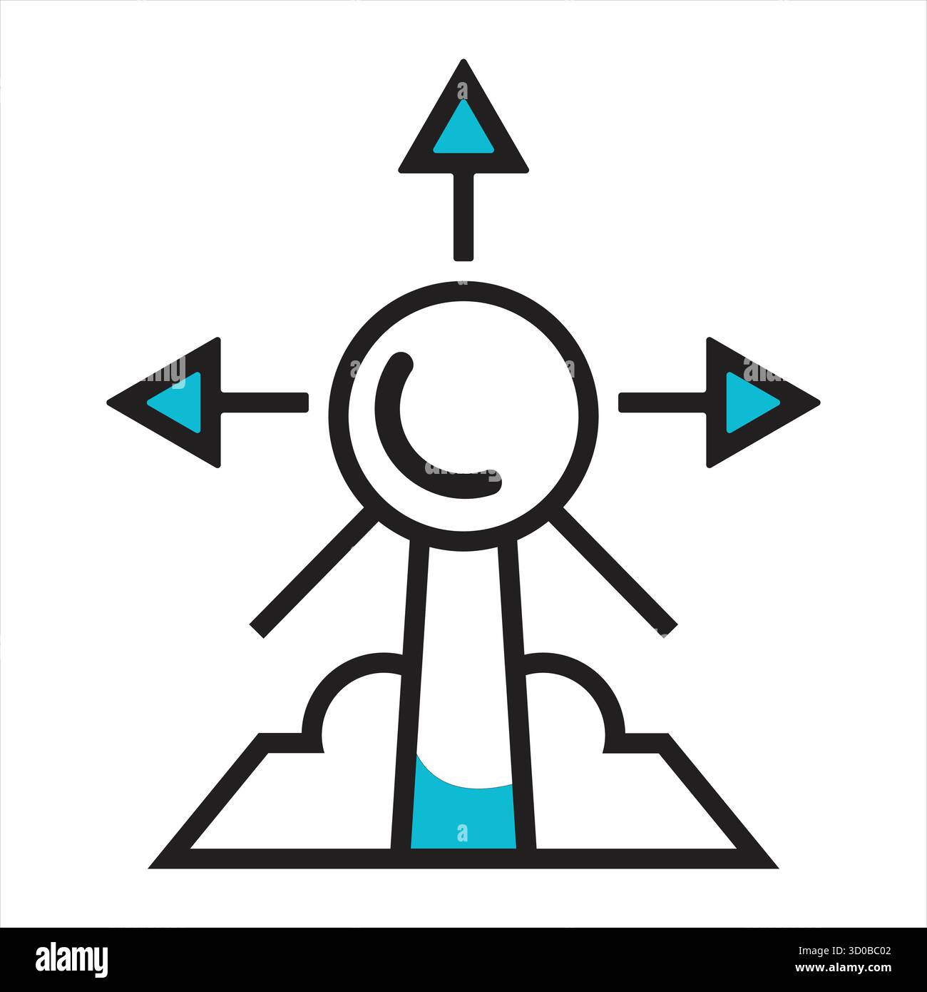 Business growth icon symbolizing Stock Vector Images - Alamy