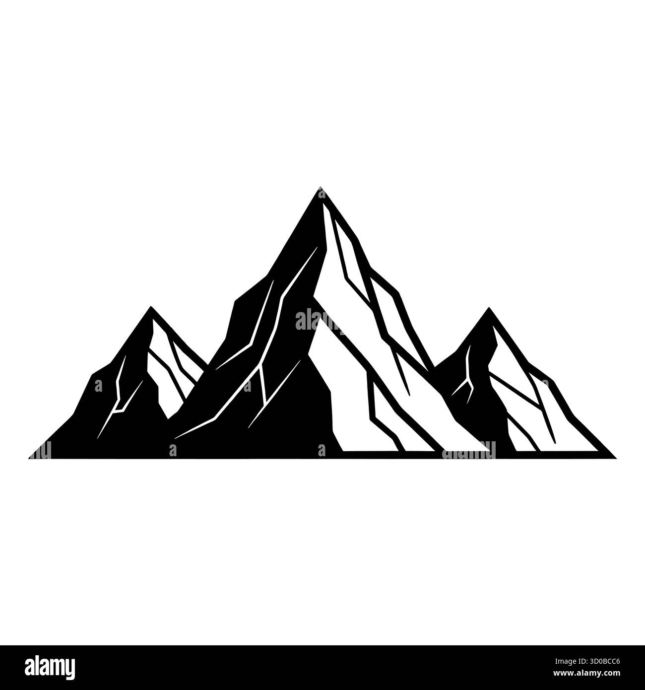 Sharp terrain Stock Vector Images - Alamy