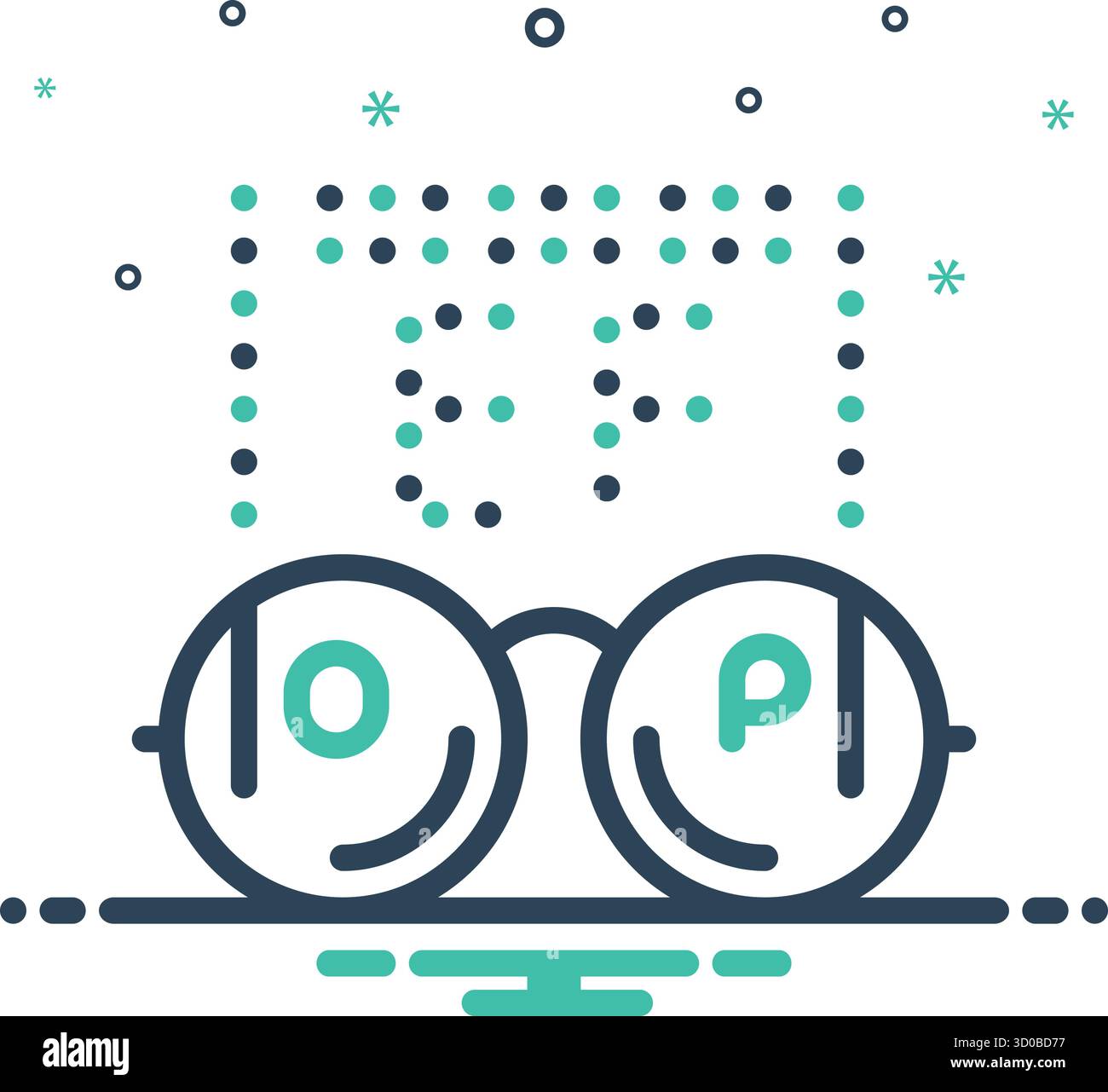 Icon vision correction Stock Vector Images - Alamy