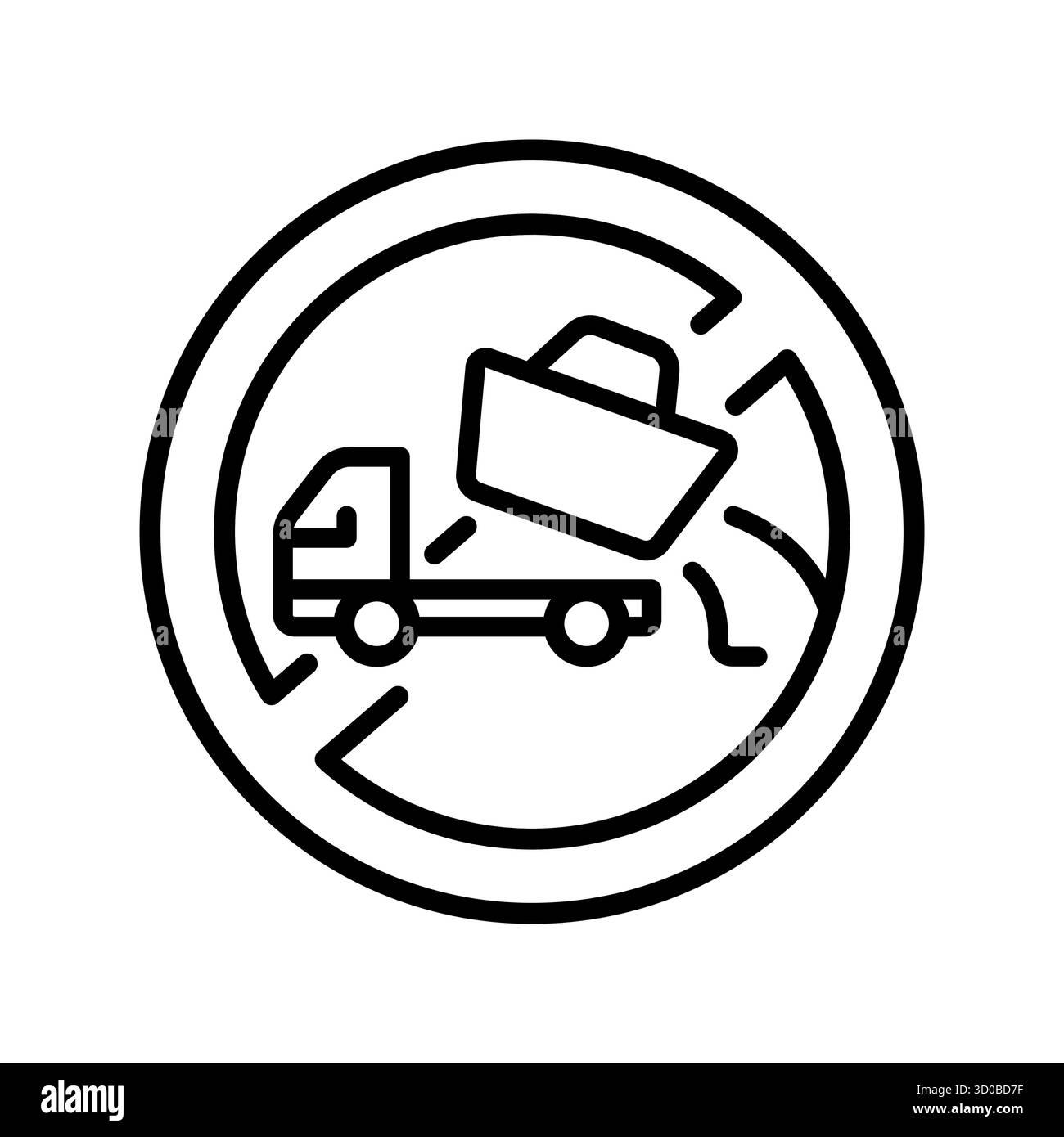 Hazardous dumping site Stock Vector Images - Alamy