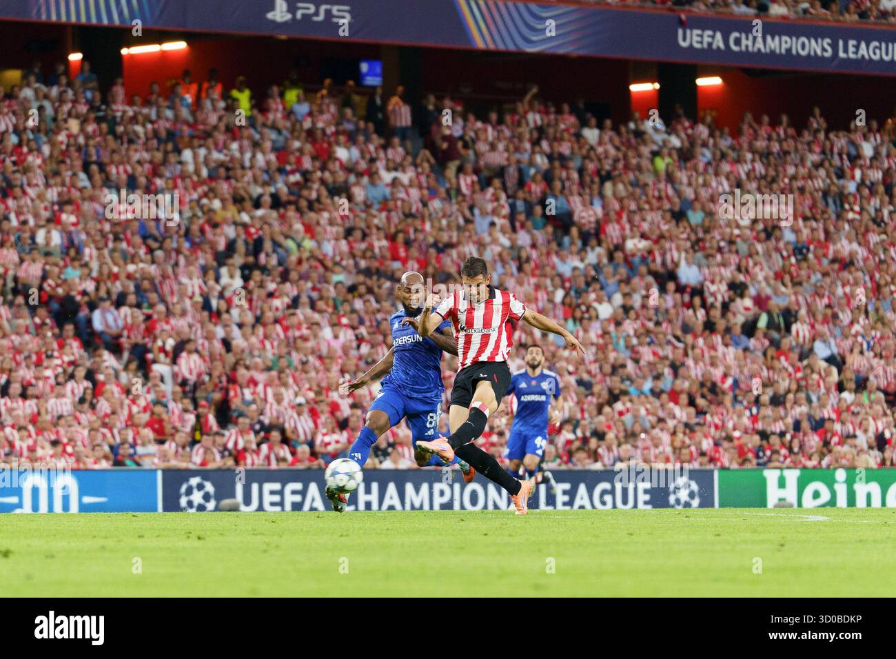 Kevin Medina y Gorka Gurutzeza in action, celebrating his two goals ...