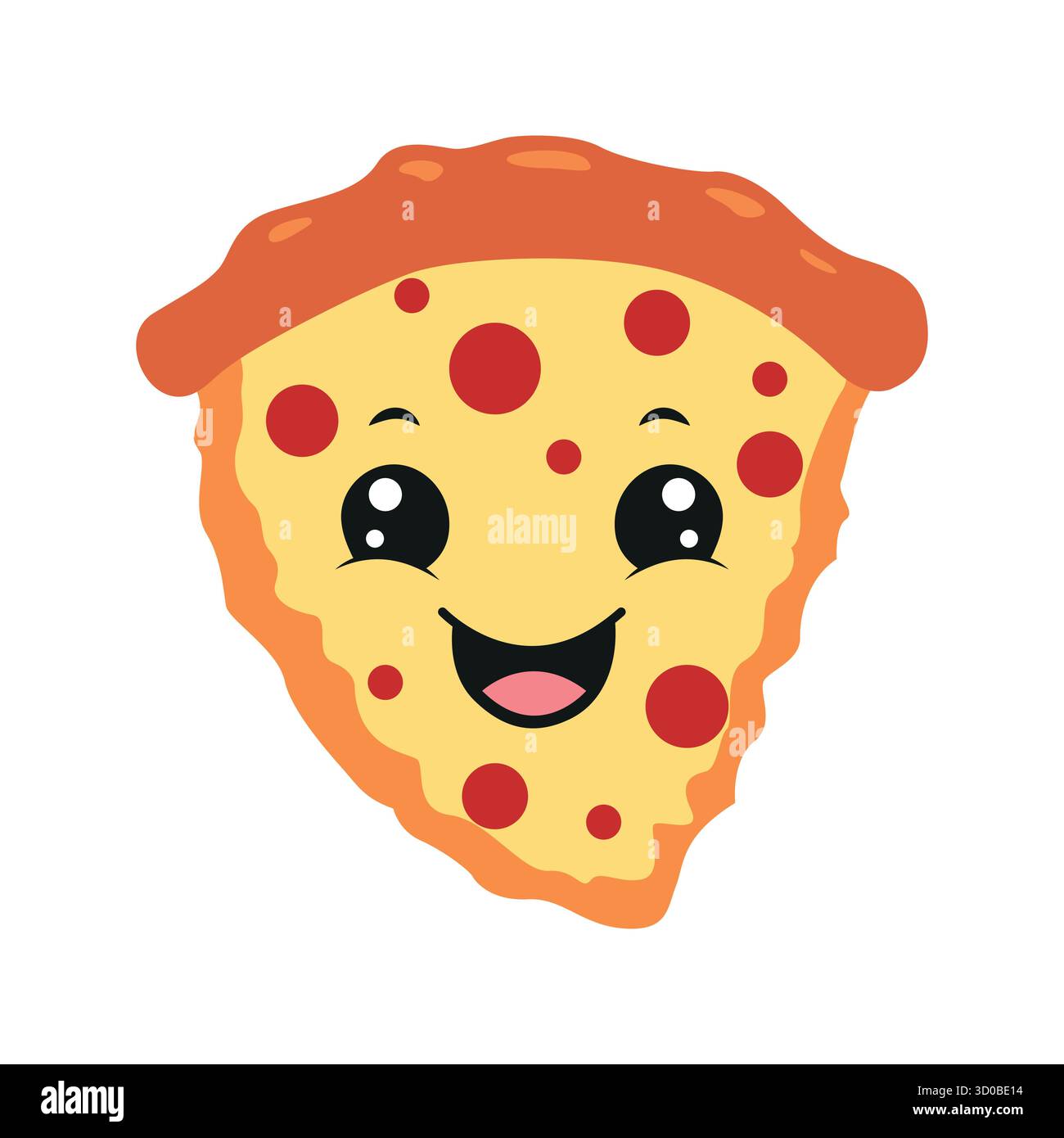 Kawaii food slice cheese Cut Out Stock Images & Pictures - Alamy