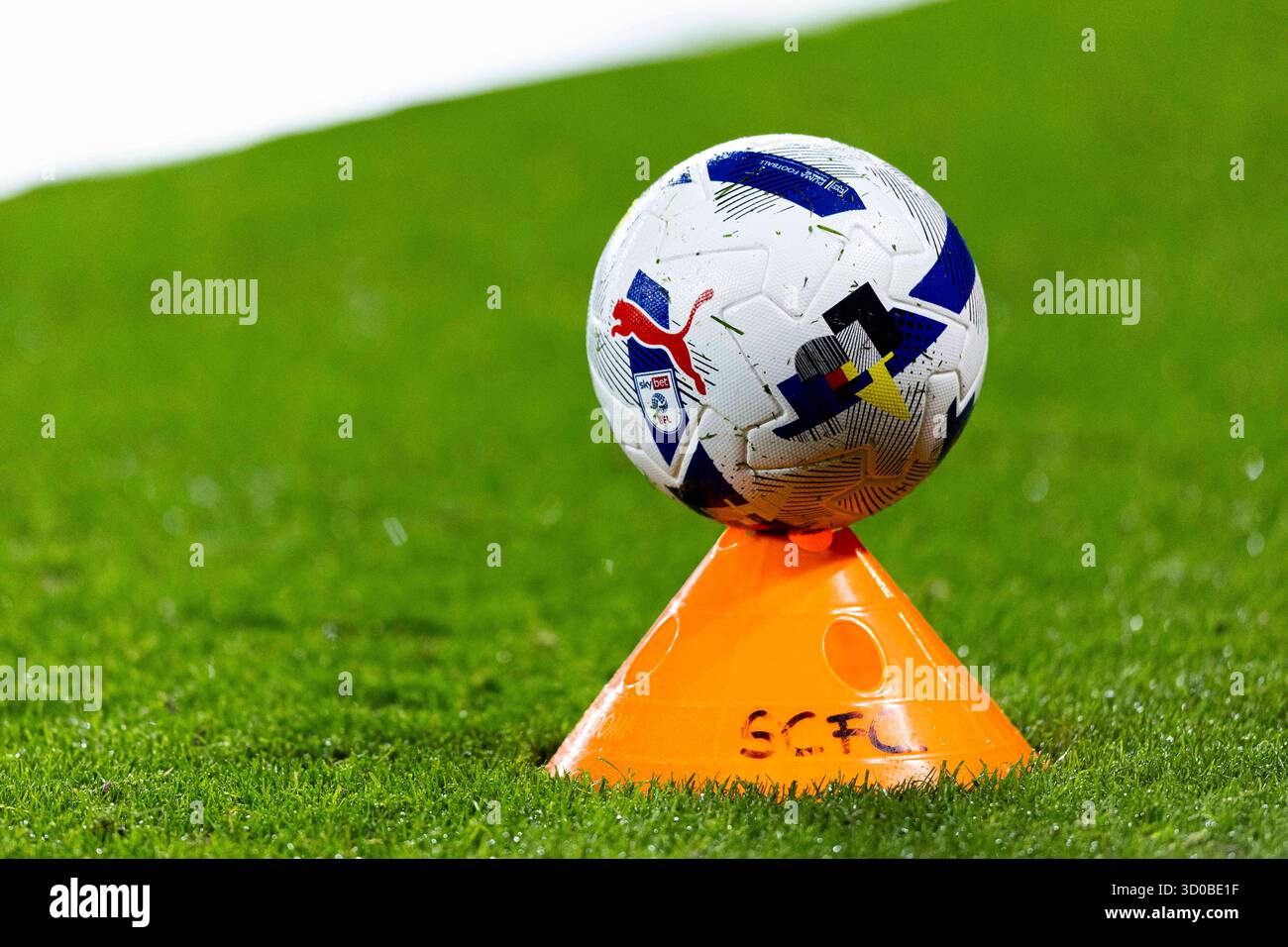 Swansea, UK. 22nd Oct, 2025. EFL match ball. EFL Skybet championship ...