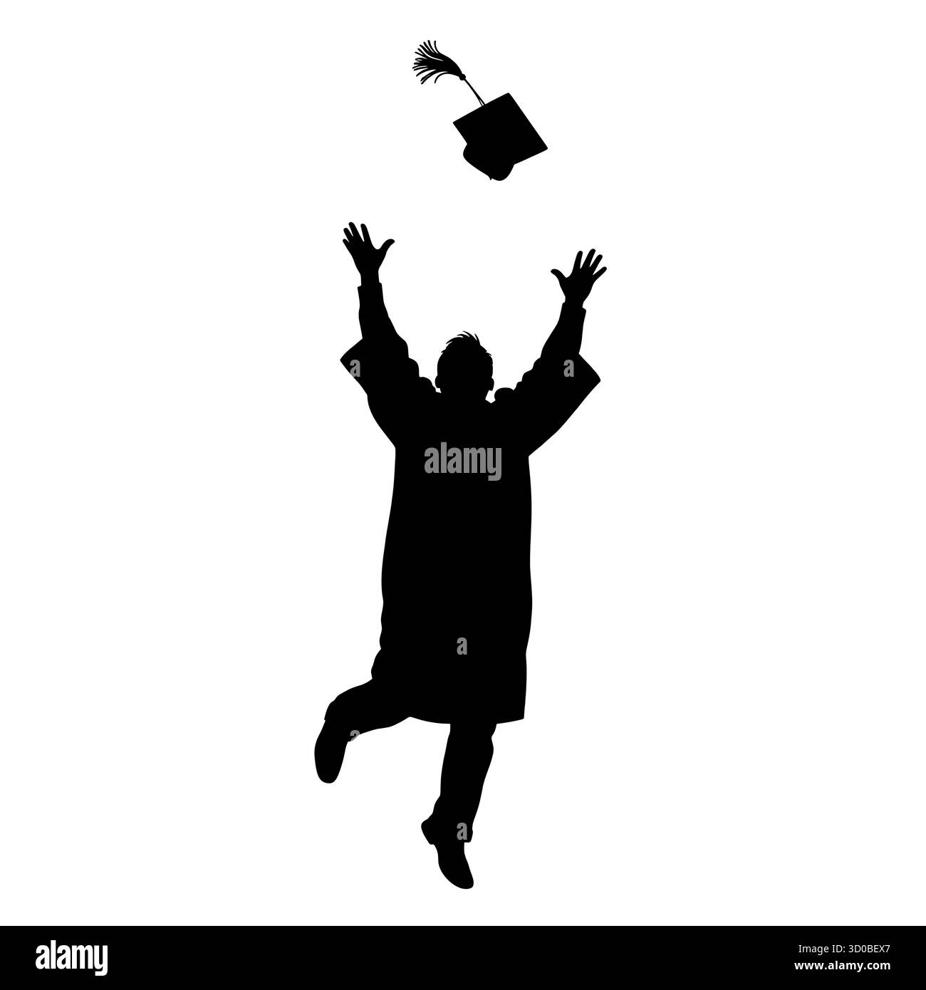 Male college graduate diploma Stock Vector Images - Alamy