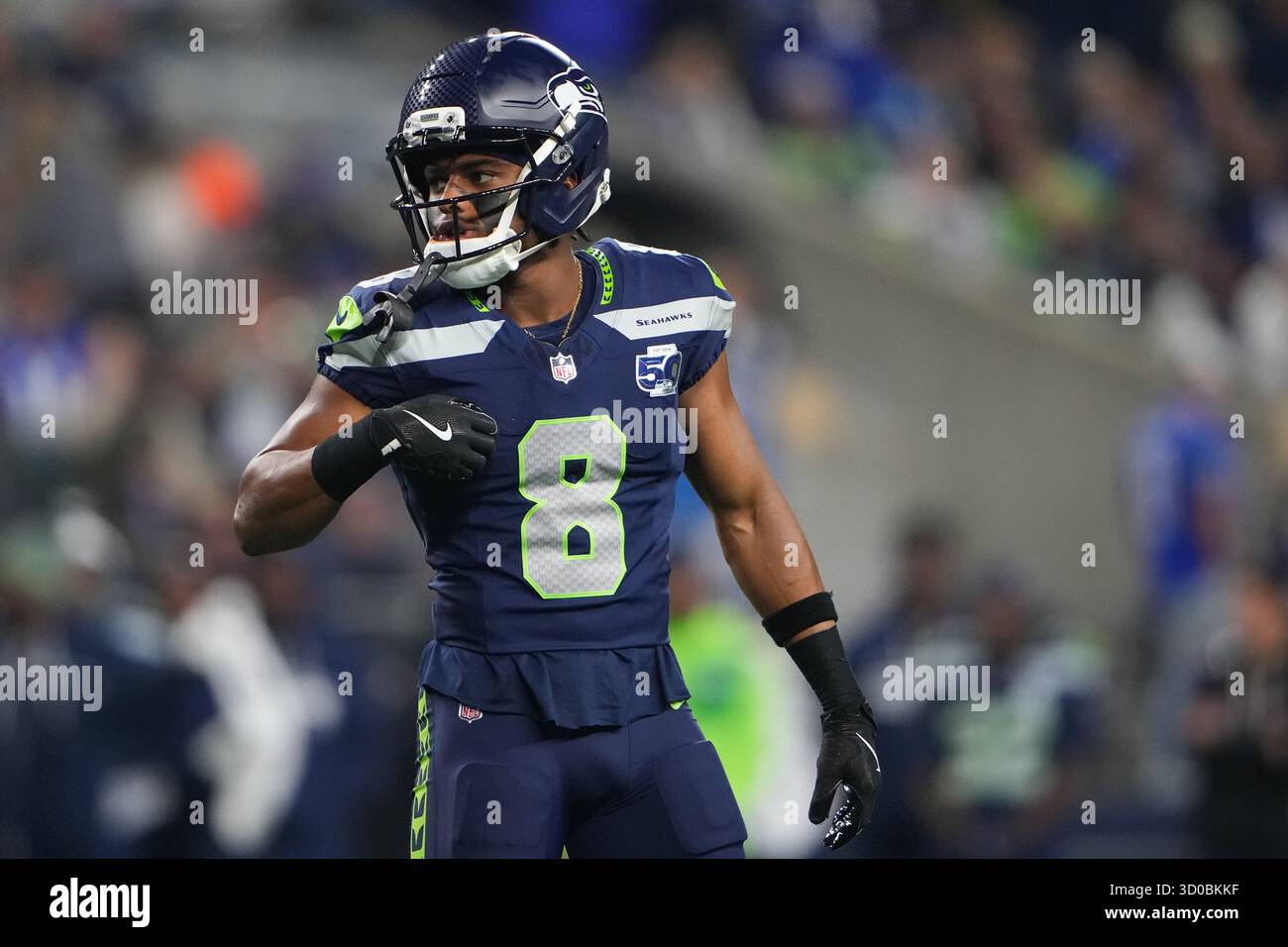 Seattle Seahawks safety Coby Bryant in action against the Houston ...