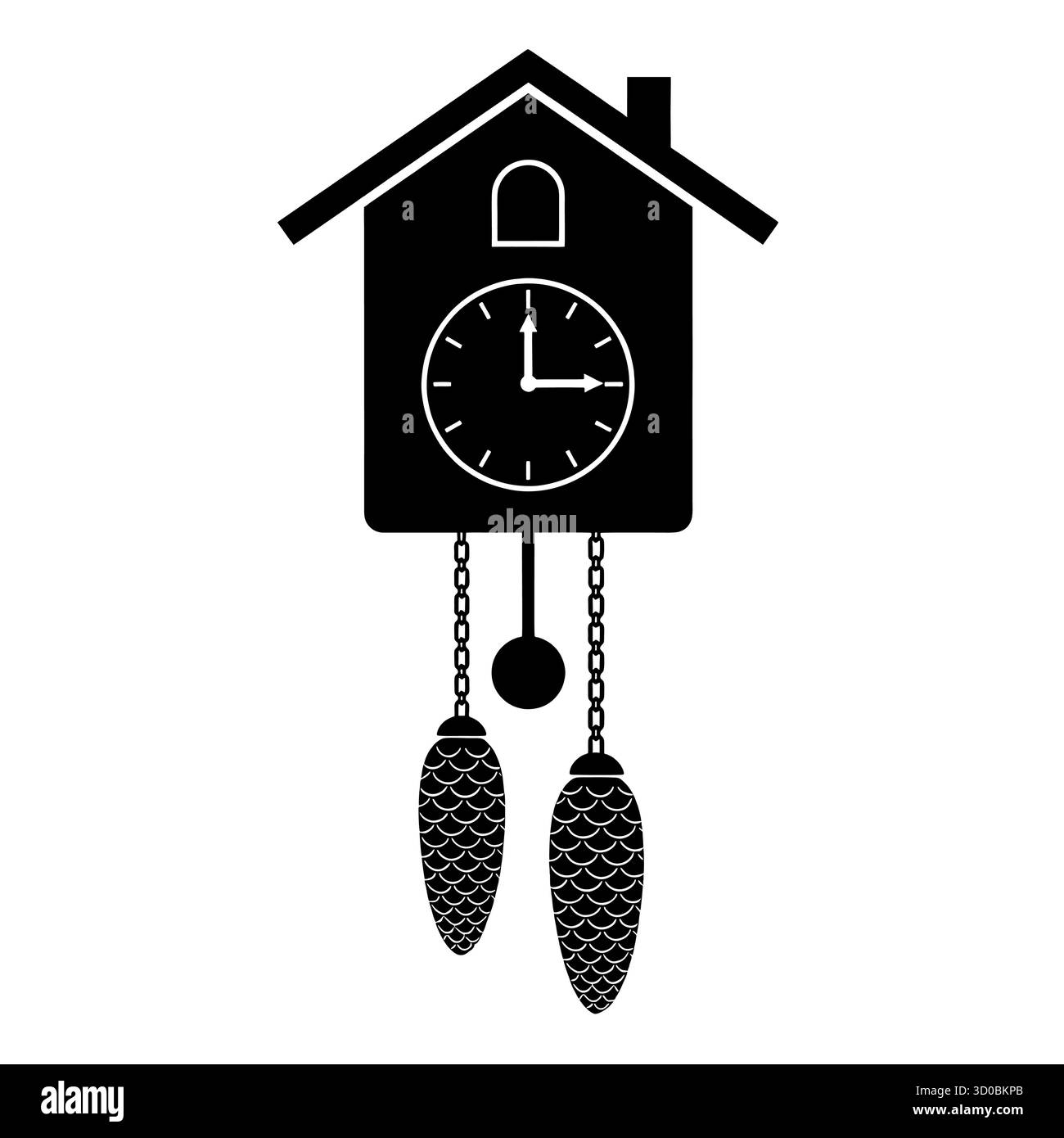 Weight clock Black and White Stock Photos & Images - Alamy