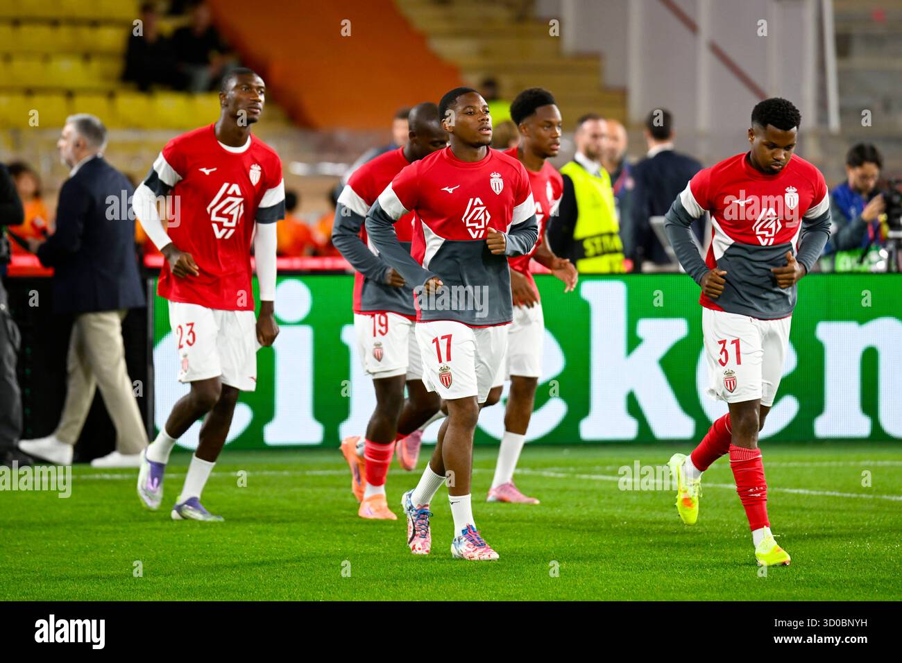 22nd October 2025: Monaco: AS Monaco Team - Champions League match ...