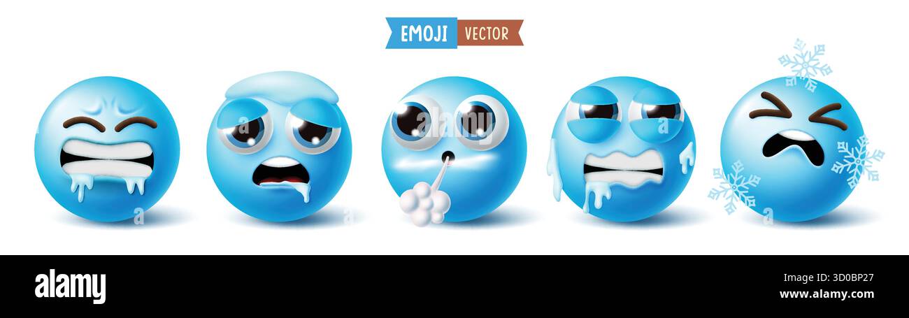 Freezing off Stock Vector Images - Alamy