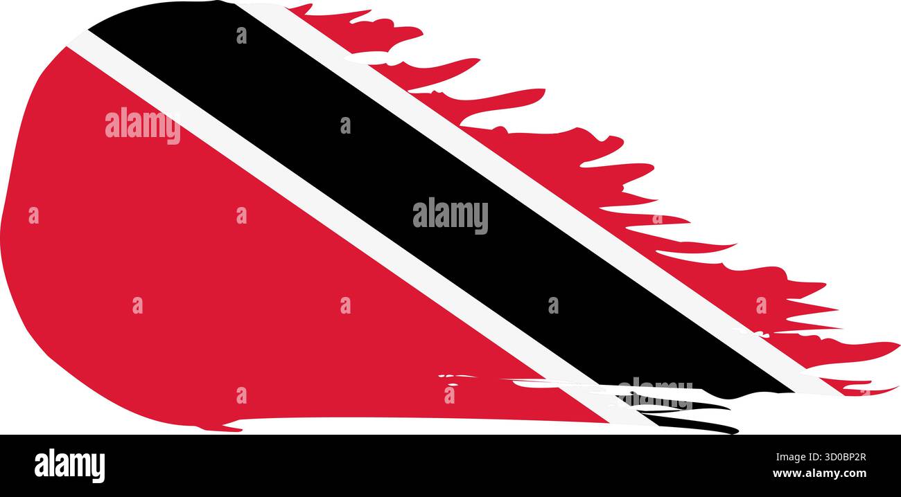 Trinidad brush stroke Stock Vector Images - Alamy