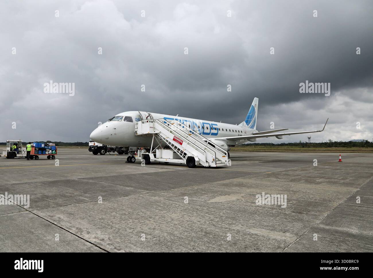 Cronos aircraft in Equatorial Guinea Stock Photo - Alamy