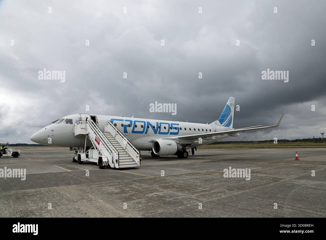 Cronos aircraft in Equatorial Guinea Stock Photo - Alamy