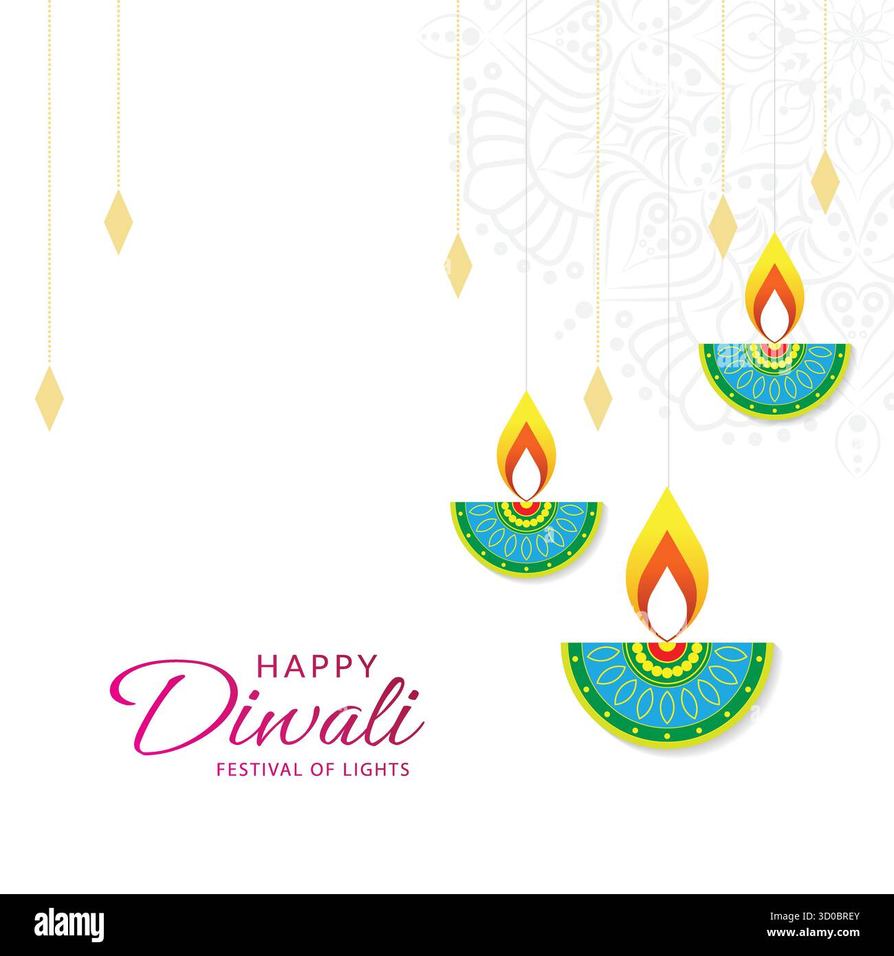 happy diwali festival background. diwali background design for banner ...
