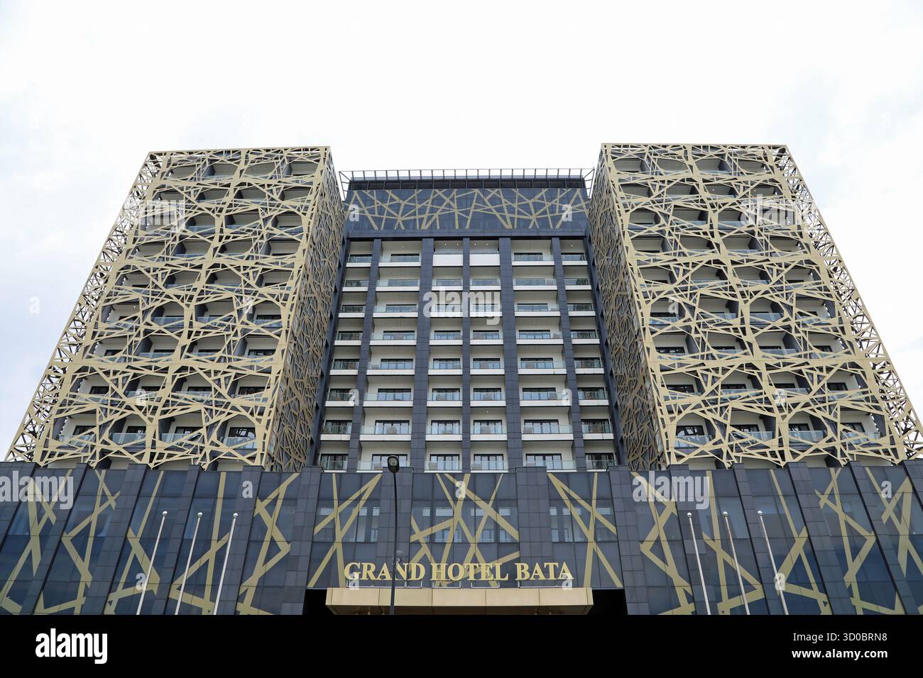 Grand Hotel Bata on the mainland of Equatorial Guinea Stock Photo - Alamy